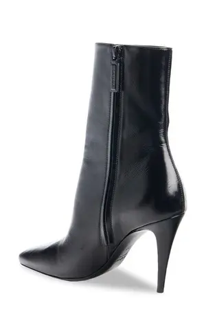 Saint Laurent Capucine Leather Bootie