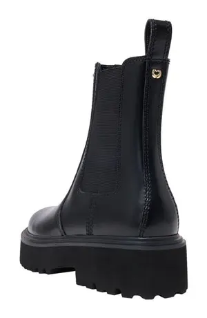 Maje Leather Chelsea Boots