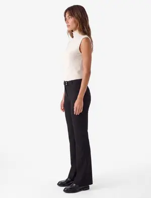 Koton Slim Tailored Flare Trousers