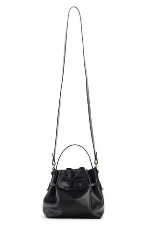 Givenchy Voyou Mini Leather Bucket Bag