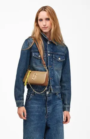Marc Jacobs The Snapshot Leather Convertible Mini Bag