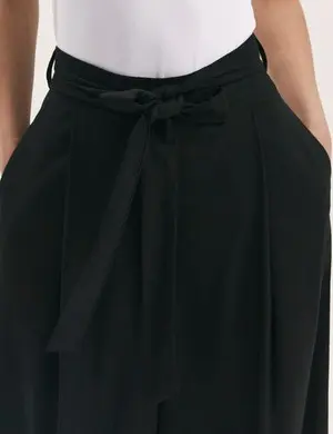 FINERY LONDON Athena Regular High Waist Wide Pants
