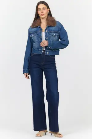 DEAR JOHN Arden Cropped Jacket