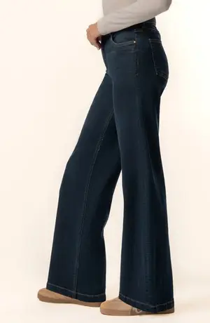 Kut From The Kloth Jodi Fab Ab High Waist Relaxed Straight Leg Jeans - Righteously