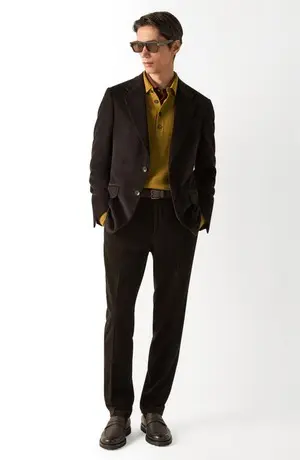 Zegna Cashco Cashmere & Cotton Button-up Shirt