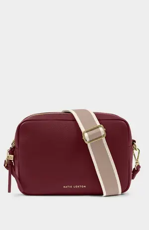 KATIE LOXTON Lottie Large Crossbody - Cherry