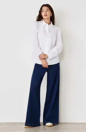 FINERY LONDON Judith Cotton Rich Shirt