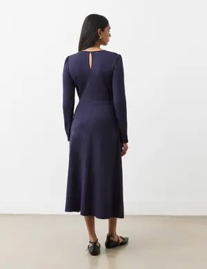 FINERY LONDON Carla Ponte Jersey Midi Dress