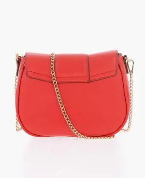 Moschino Big Heartbit Buckle Crossbody Bag