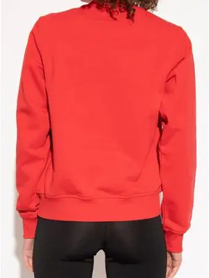 DIESEL® Embroidered-logo Crew Neck Sweatshirt