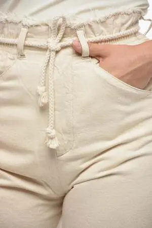 TWO WOMEN IN THE WORLD Gioia Frayed-edge Jeans