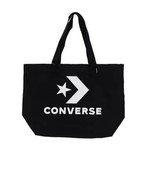 CONVERSE Maxi Contrast Print Tote Bag - Black