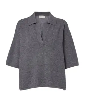 LISA YANG Cashmere Polo Sweater