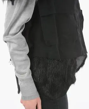 GIACOBINO Quilted Utility Gilet