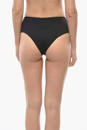 Karl Lagerfeld High-waisted Bikini Briefs With Logo