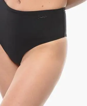 Karl Lagerfeld High-waisted Bikini Briefs With Logo