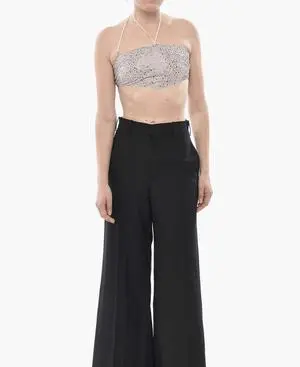 Dsquared2 Crystal-embellished Bandeau Top