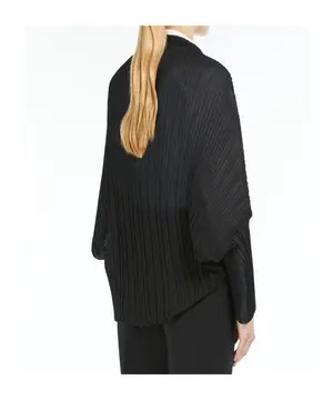 Max Mara Vesuvio Pleated Shrug