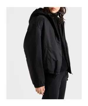 Prada Hooded Lightweight Re-nylon Blouson Jacket