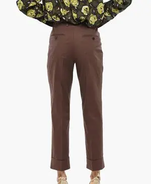 Incotex Pressed-crease Cropped Trousers