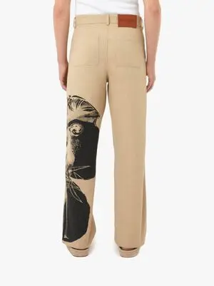 J.W.ANDERSON Jw Anderson Straight Fit Chino Trousers