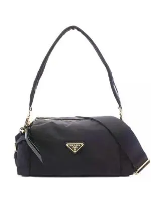 Prada 2013-2026 Small Re Nylon Explorer Bag Satchel - Black