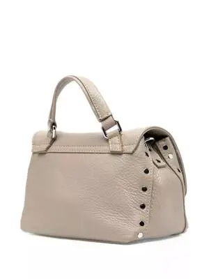 ZANELLATO Baby Postina Daily Studded Shoulder Bag - Grey