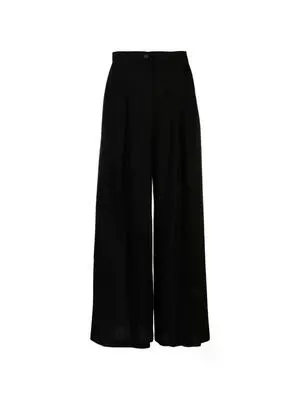 TESSITURA A-line Palazzo Pants - Black