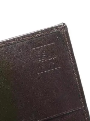 Fendi 1980-2000 Zucca Canvas Wallet Long Wallets
