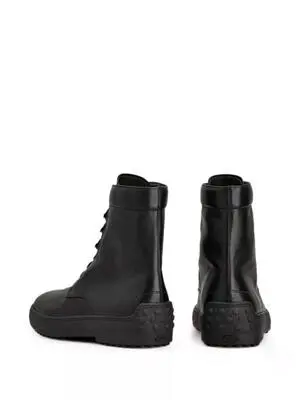 TOD'S Winter Gommino Ankle Boots In Leather