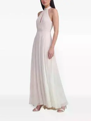 MARCO GABRIELLI ATELIER Halterneck Pleated Dress