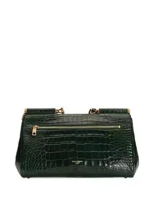 Dolce & Gabbana Medium My Sicily Leather Tote Bag