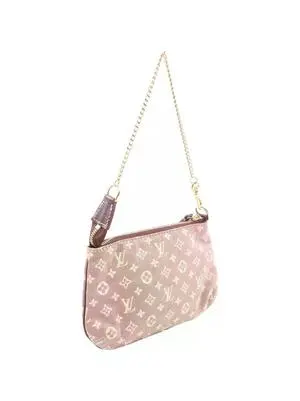 LOUIS VUITTON 2010 Monogram Mini Lin Pochette Shoulder Bag