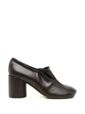 MAISON MARGIELA Ruched Leather Pumps