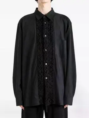 Comme Des Garçons Ruffled-panel Shirt