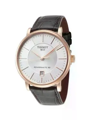 TISSOT Carson 40mm Automatic Watch - Silver