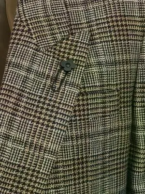 LARDINI Checked Double-breasted Blazer