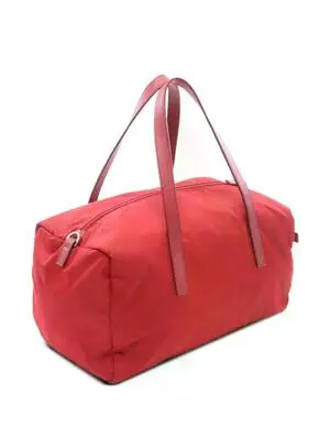 Prada 2013-2026 Tessuto Satchel - Red