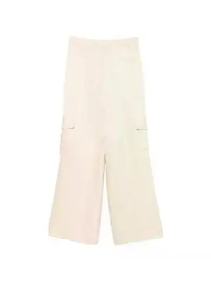 SIMONA CORSELLINI Concealed-closure Cargo Pants - Neutrals