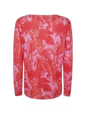 IN BED WITH YOU Parrot-print Sweater