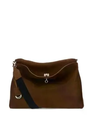 Balenciaga Rodeo Messenger Bag Medium In Caramel - Brown