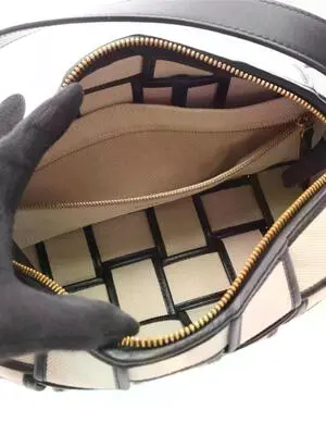 Bottega Veneta 2000-2026 Canvas Cassette Shoulder Bag