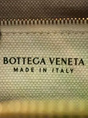 Bottega Veneta 2000-2026 Canvas Cassette Shoulder Bag