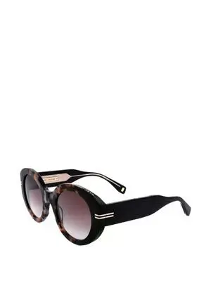 Marc Jacobs Runway Round-frame Sunglasses - Brown