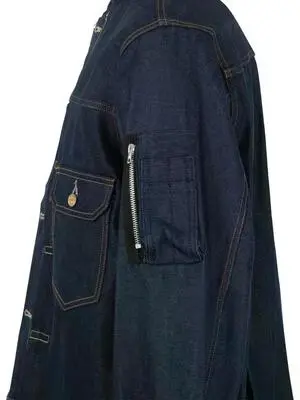 Sacai X Levi's Pleated Denim Jacket