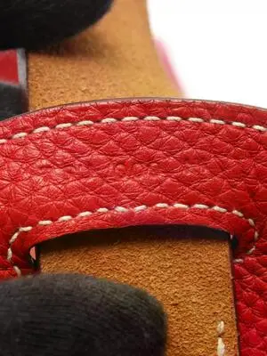 Hermès 2015 Taurillon Clemence And Swift Virevolte 24 Shoulder Bag
