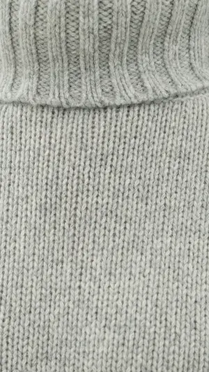 Jenni Kayne Cropped Cashmere Jet Turtleneck Sweater