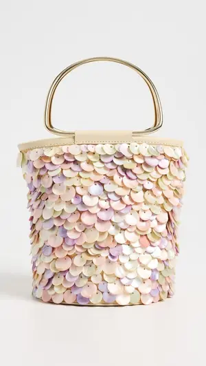 BTB LOS ANGELES Anora Pearl Bucket Bag