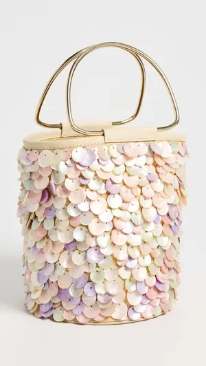 BTB LOS ANGELES Anora Pearl Bucket Bag
