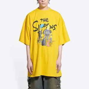 Balenciaga X The Simpsons Oversized Cotton T-shirt